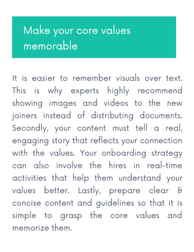 Core Values - Examples, PDF | Examples