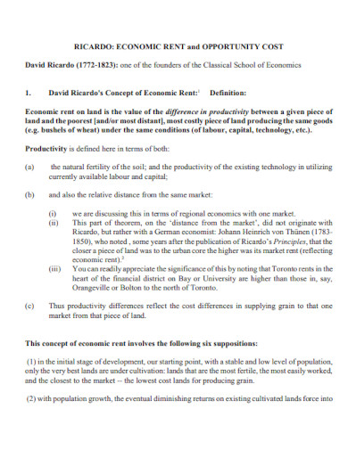 Opportunity Cost - 99+ Examples, Format, How to Calculate, PDF