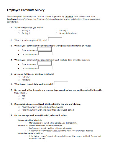 Survey - Examples, PDF | Examples