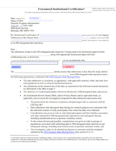 Institutional - Examples, PDF | Examples