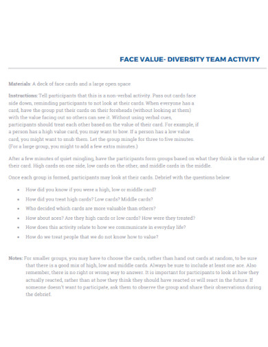 Values - Examples, PDF | Examples