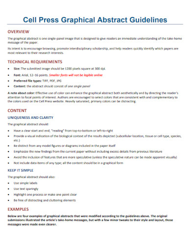 Abstract - Examples, Pdf | Examples