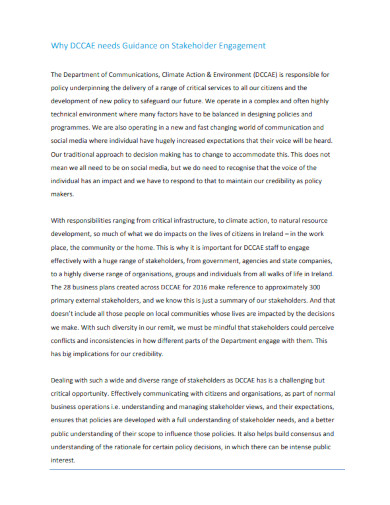 Stakeholder- Examples, PDF | Examples