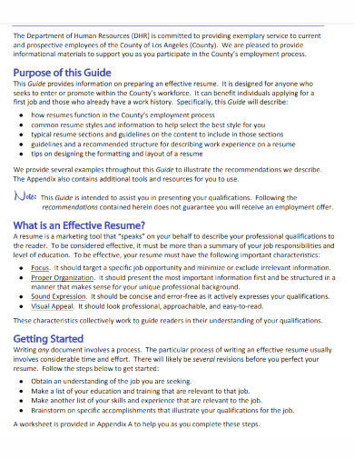 Resume Introduction - Examples, PDF | Examples