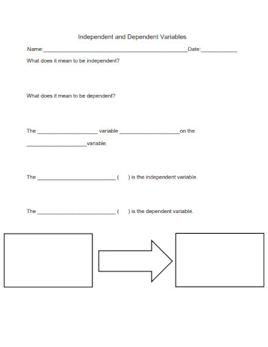 Independent Variable - Examples, PDF | Examples