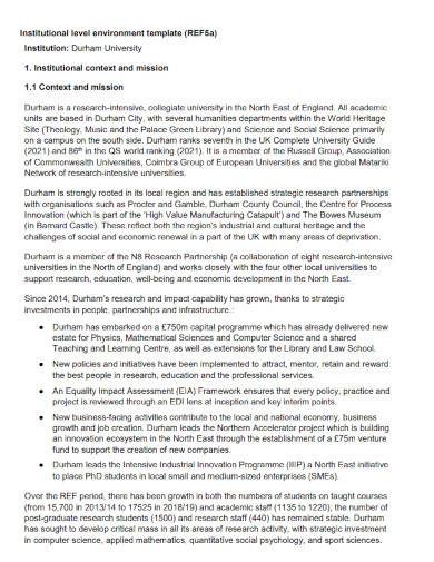 Institutional - Examples, PDF | Examples