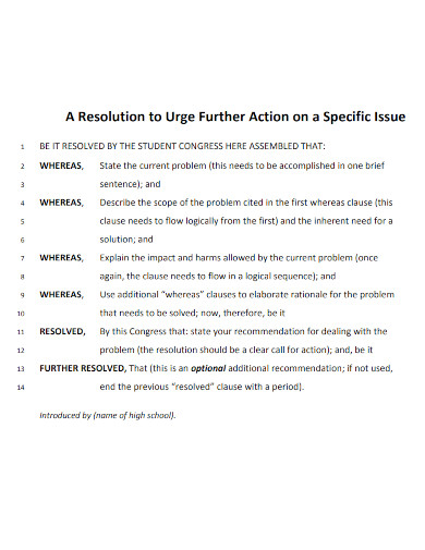 Resolution - Examples, PDF | Examples