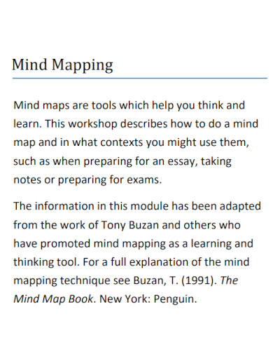 Mind Map - Examples, PDF | Examples