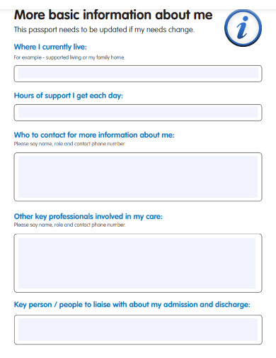 Passport - Examples, PDF | Examples
