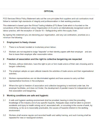 Ethical - Examples, PDF | Examples