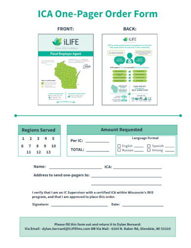 One Pager - Examples, PDF | Examples