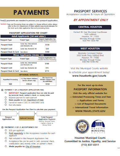 Passport - Examples, PDF | Examples