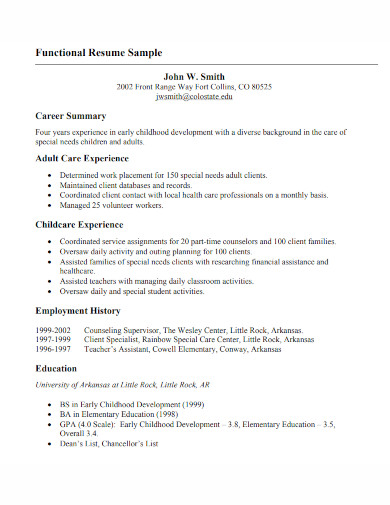 Perfect Resume - Examples, PDF | Examples