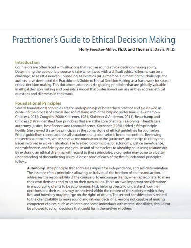 Ethical - Examples, PDF | Examples