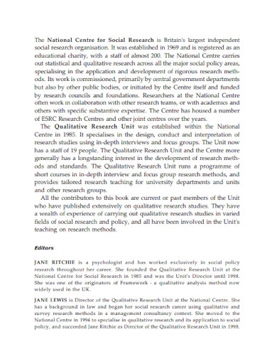 Qualitative - Examples, PDF | Examples