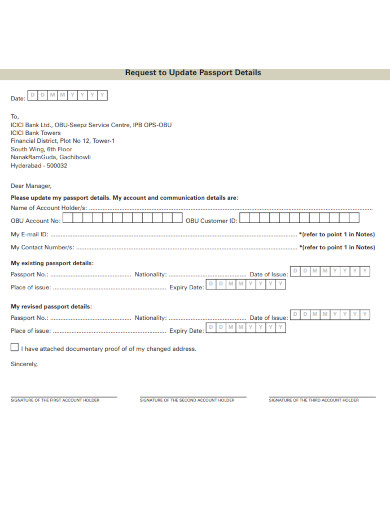 Passport - Examples, PDF | Examples
