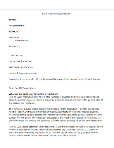 Resolution - Examples, PDF | Examples