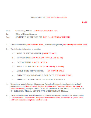 Services - Examples, PDF | Examples