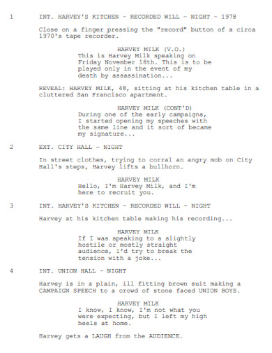 35+ Screenplay Examples - PDF | Examples