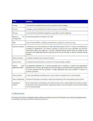 Services - Examples, PDF | Examples