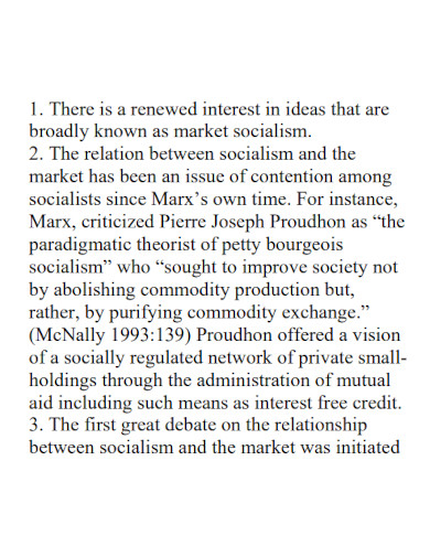 Socialism - 99+ Examples, Format, How to Distinguish, PDF