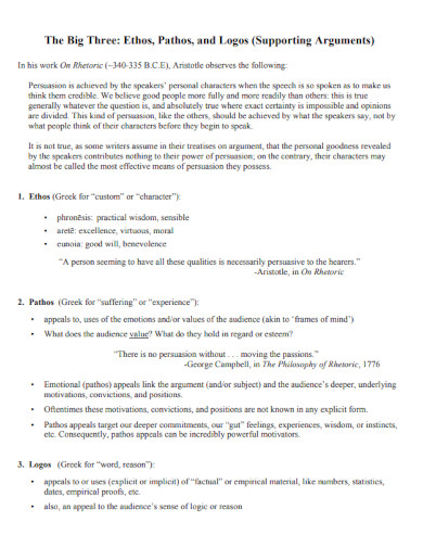 Ethos - 99+ Examples, How to Use, PDF