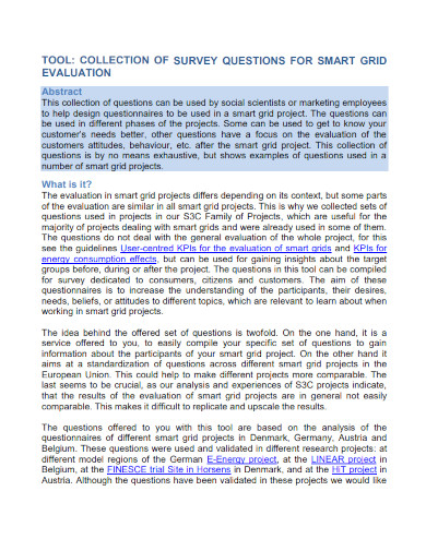 Survey Question - Examples, PDF | Examples