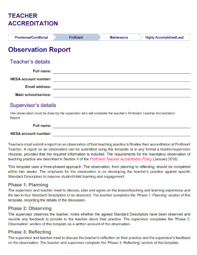 Observation - Examples, PDF | Examples