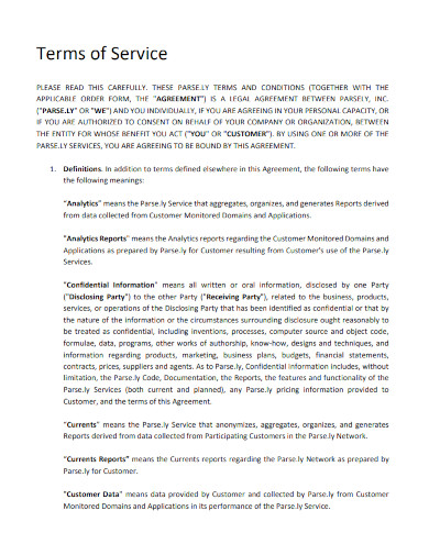 Services - Examples, PDF | Examples