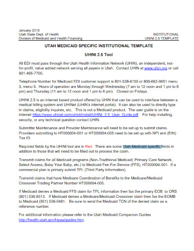 Institutional - Examples, PDF | Examples