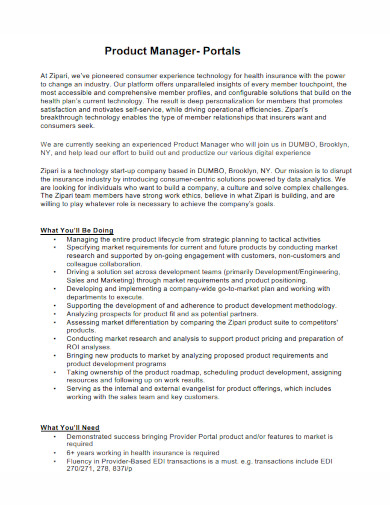 Product Manager Resume - Examples, How to Write, PDF