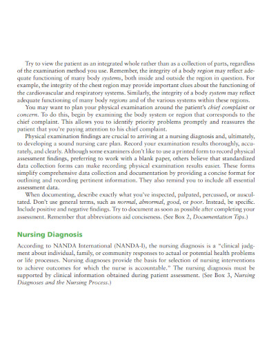 Nursing Diagnosis - Examples, PDF | Examples