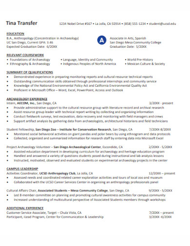 General Resume- Examples, PDF | Examples
