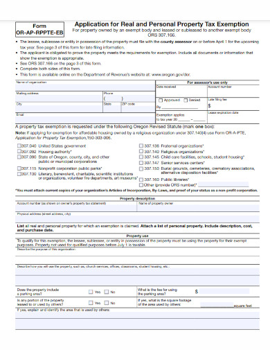 Tax Exemption - Examples, PDF | Examples