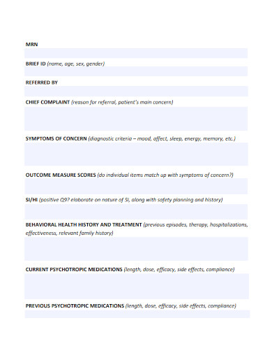 Chief Complaint - Examples, PDF | Examples