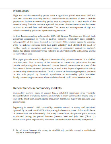 Commodity - Examples, PDF | Examples