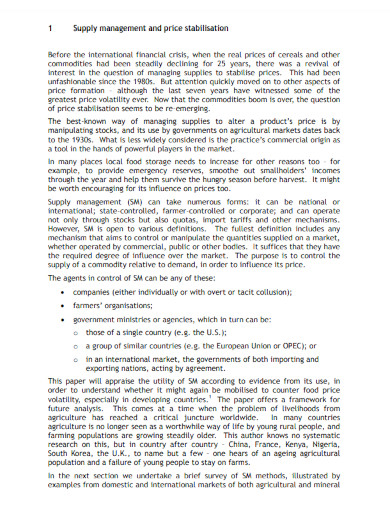 Commodity - Examples, PDF | Examples