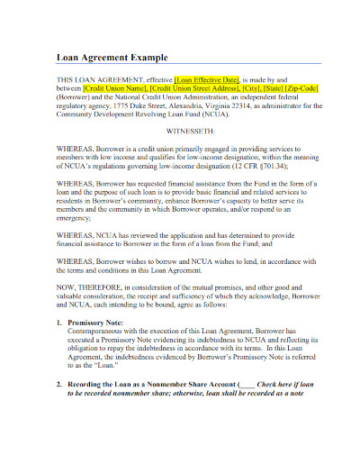 Revolving Credit - Examples, PDF | Examples