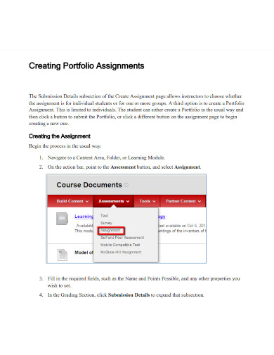 23+ Student Portfolio Examples - PDF | Examples