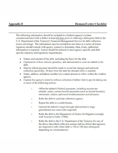 Demand Letter - Examples, PDF | Examples