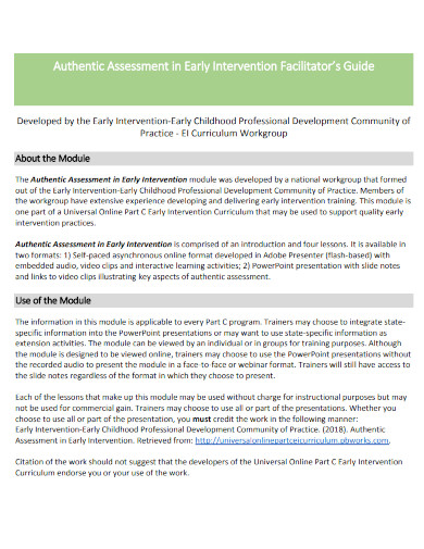 Authentic Assessment - Examples, PDF | Examples