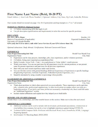 General Resume- Examples, PDF | Examples