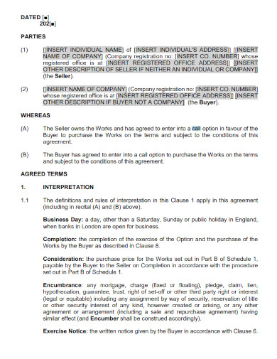 Call Option- Examples, PDF | Examples