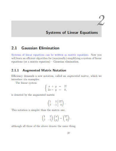 Linear Equations - Examples, Format, How to Graph, PDF