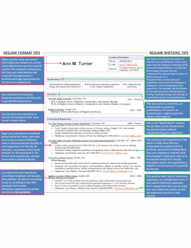 General Resume- Examples, PDF | Examples