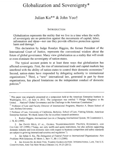 Sovereignty - Examples, PDF | Examples