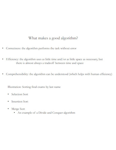 Algorithm - 100+ Examples, How to Utilize, PDF