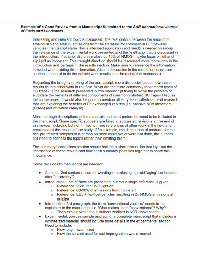 Manuscript - Examples, PDF | Examples