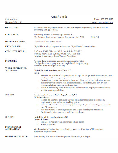 General Resume- Examples, PDF | Examples