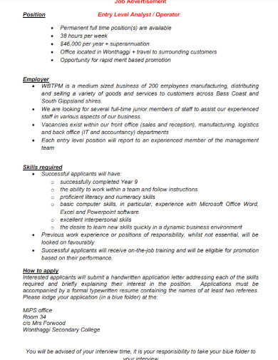 Advertisement - Examples, PDF | Examples